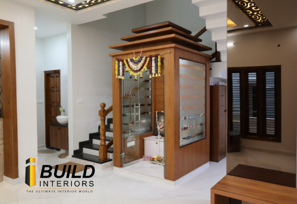 Innovative Ideas for Pooja Unit - i BUILD INTERIORS